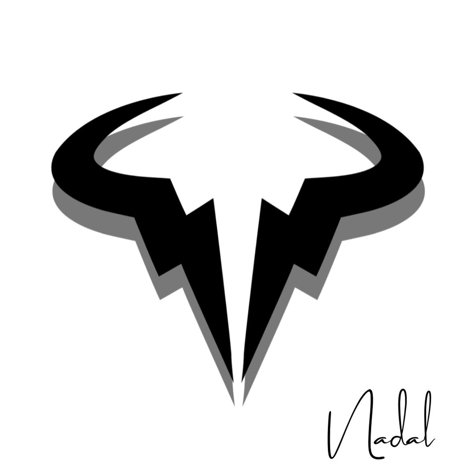 Exclusive Rafael Nadal Logo Digital File Celebrate Tennis Greatness - Etsy