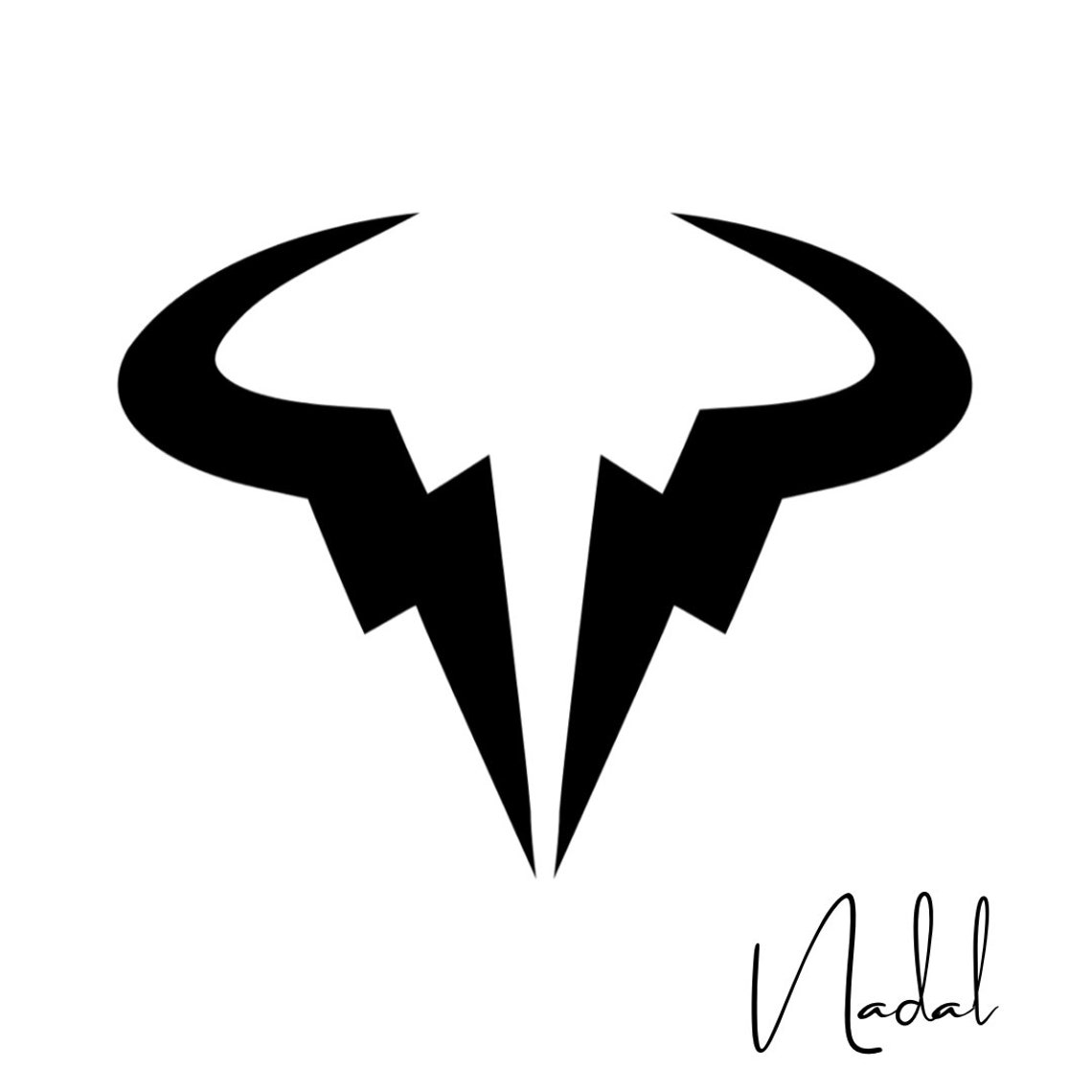 Exclusive Rafael Nadal Logo Digital File Celebrate Tennis Greatness - Etsy