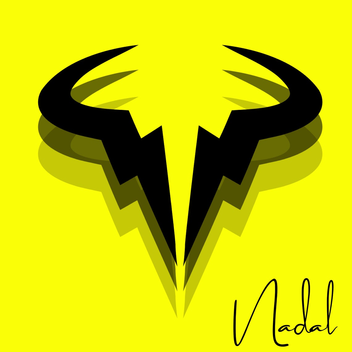 Exclusive Rafael Nadal Logo Digital File Celebrate Tennis Greatness - Etsy