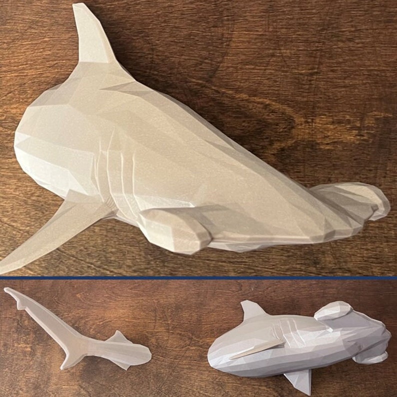 Wall Mounted Hammerhead Shark Wall Sculpture - Etsy
