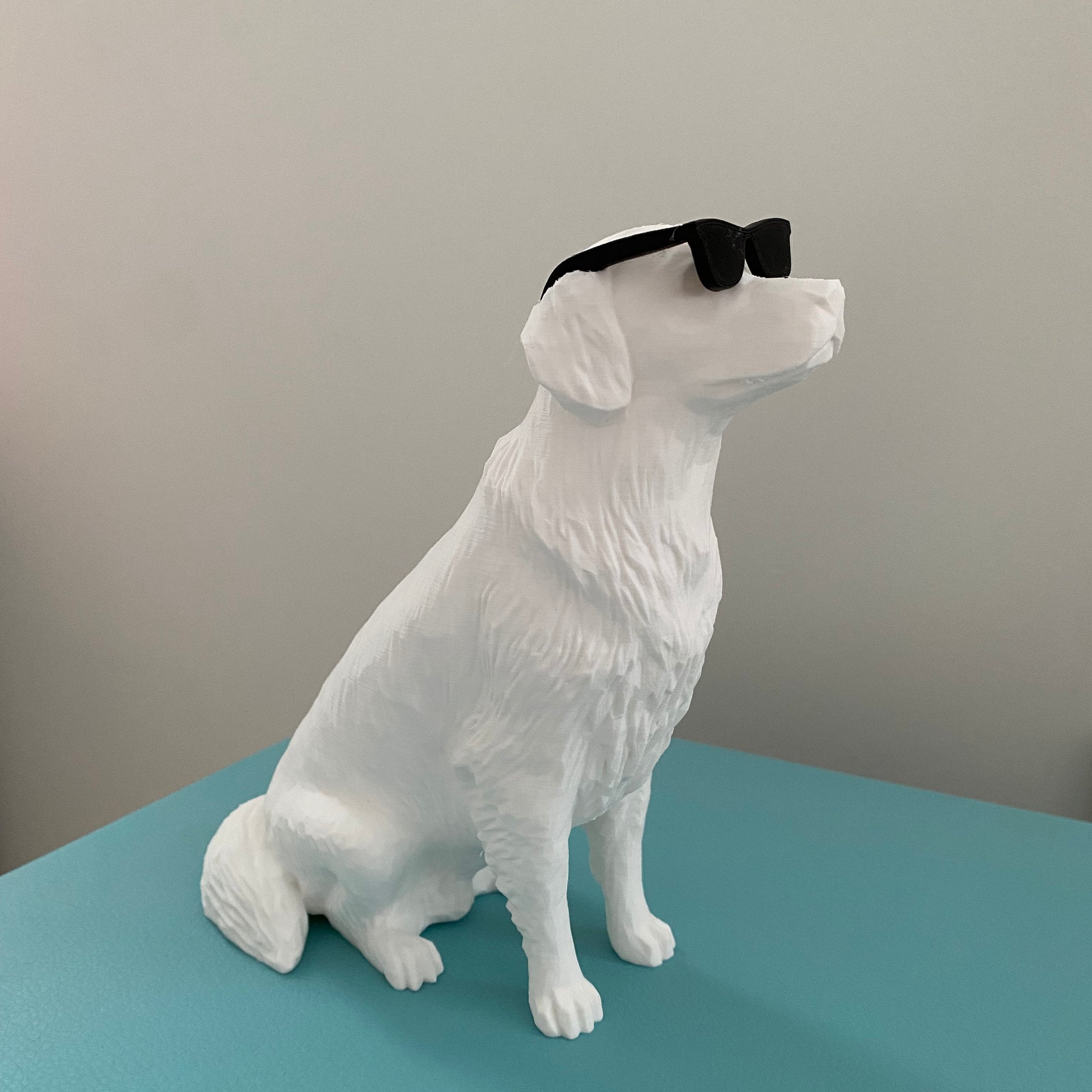 3D Printed Dog Sculpture - Etsy