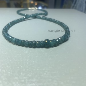 Natural Green Grandidierite Beads Necklace-aaa++ Quality Gemstone ...