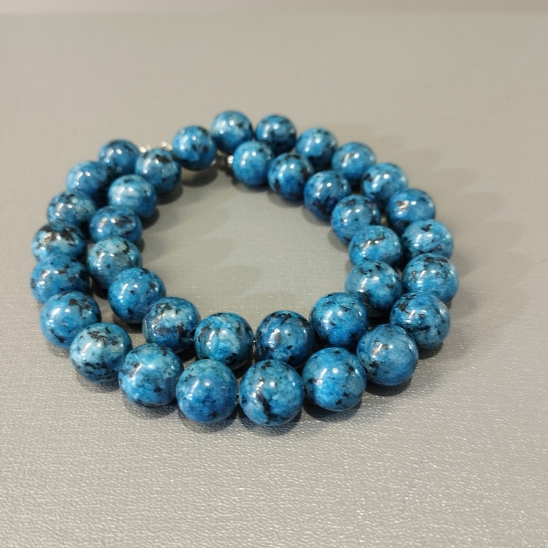 Blue Jasper Beads - Etsy