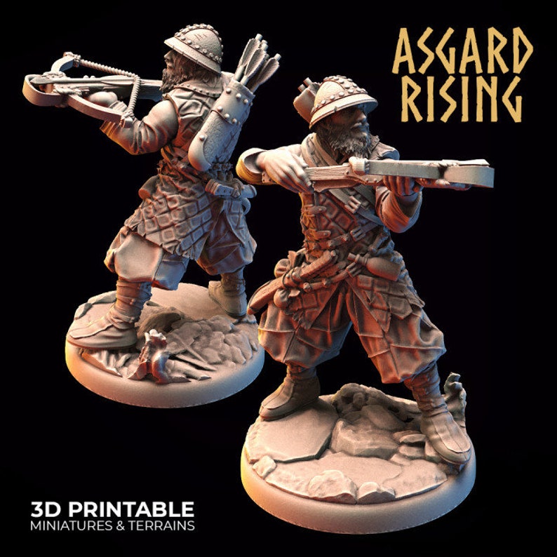 Outlaw Rogue Crossbow Miniatures - Etsy
