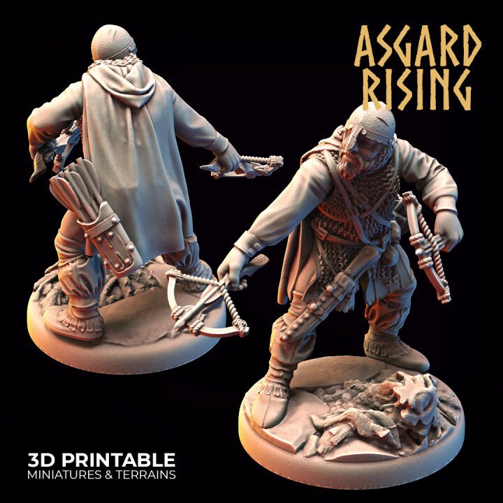 Outlaw Rogue Crossbow Miniatures - Etsy