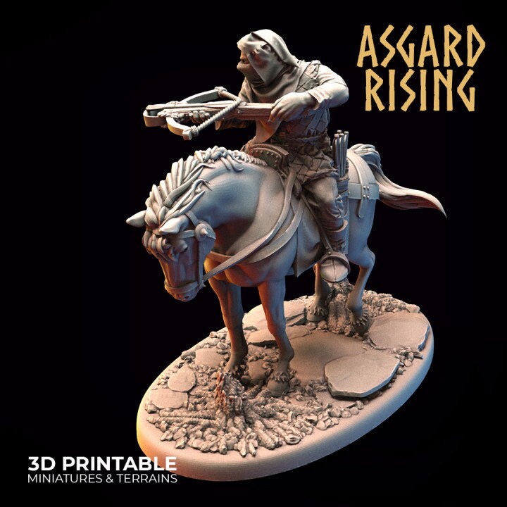 Mounted Bandit Rider Miniatures From Asgard Rising - Etsy