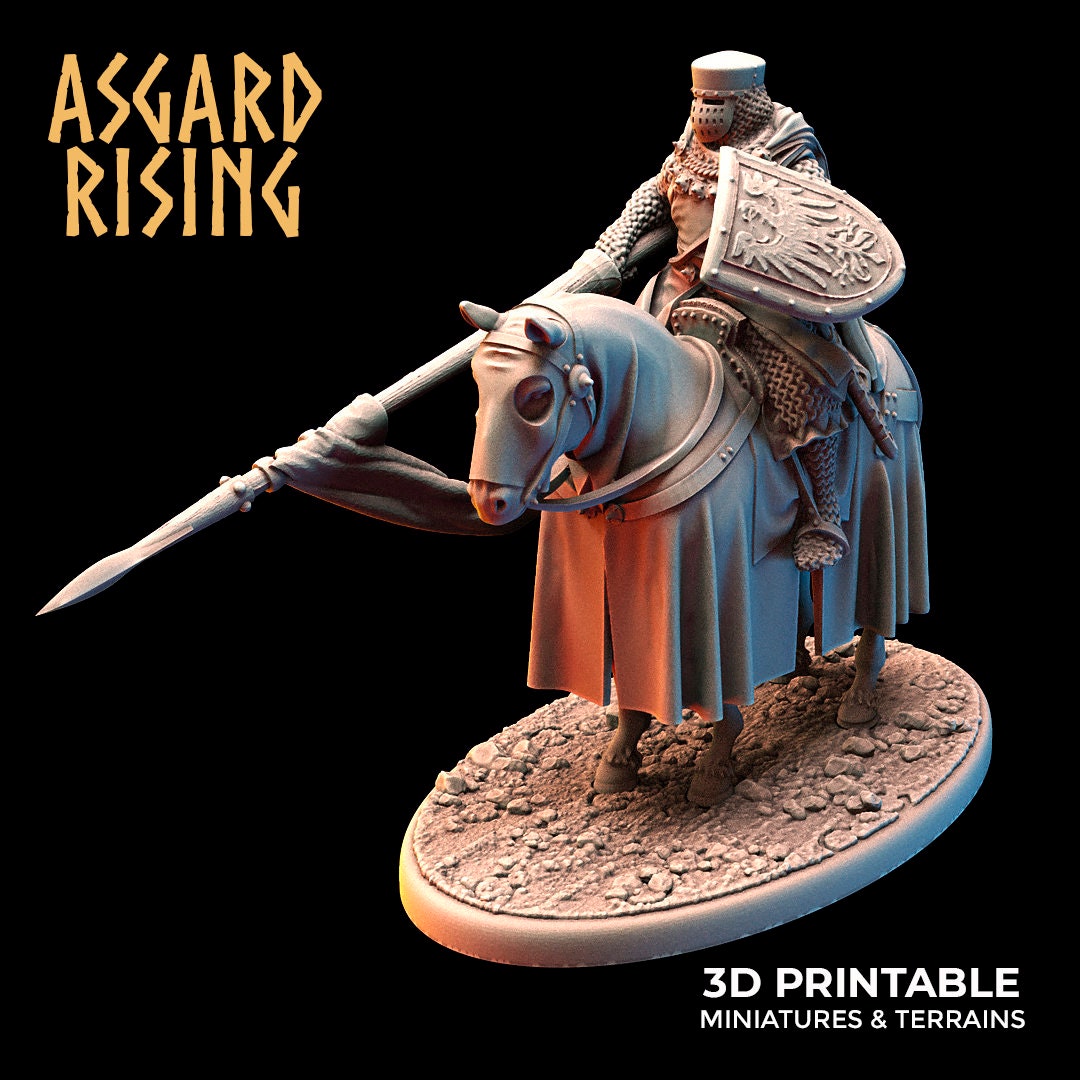 Cavalry Minis Set of 6 Miniatures From Asgard Rising - Etsy