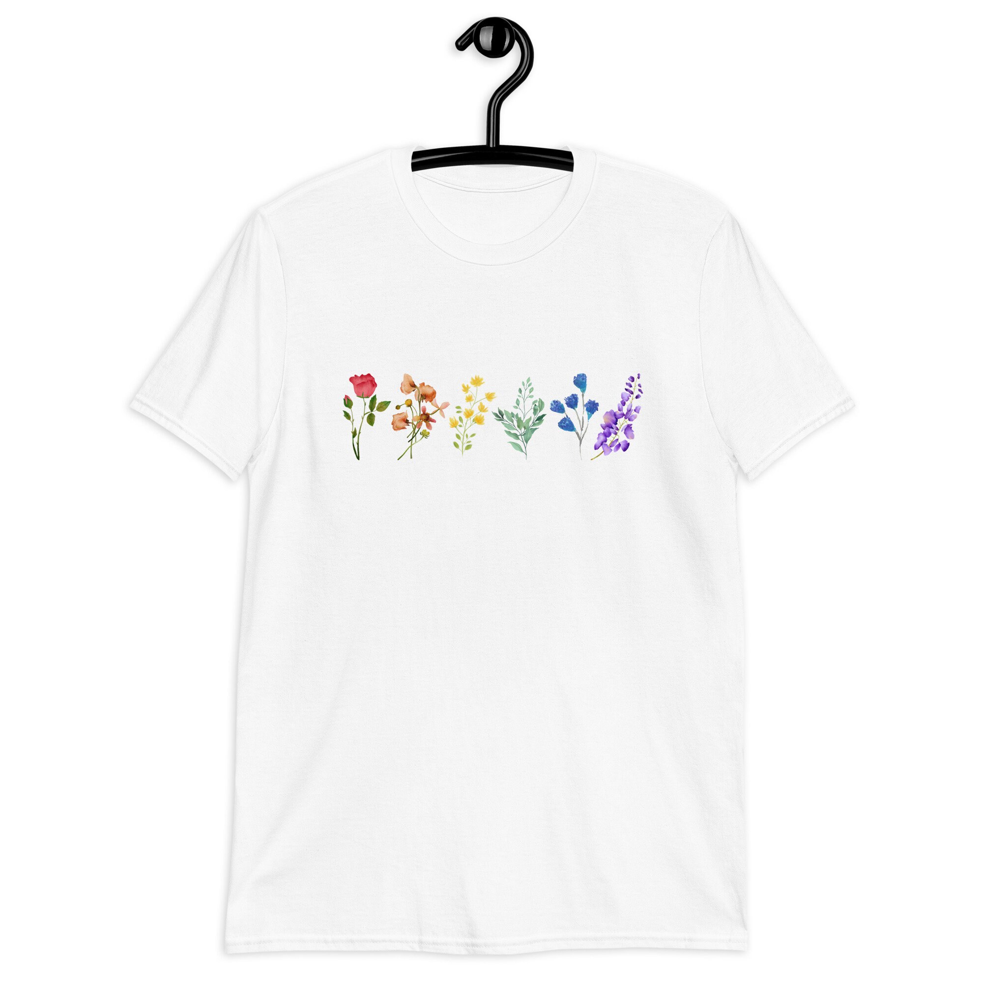 Wildflowers Lgbtq Unisex T Shirt Pride Rainbow Etsy