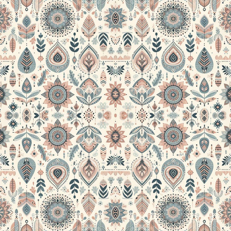 Whimsical, Boho Designs Blending Earthy Tones With Vibrant Accents ...