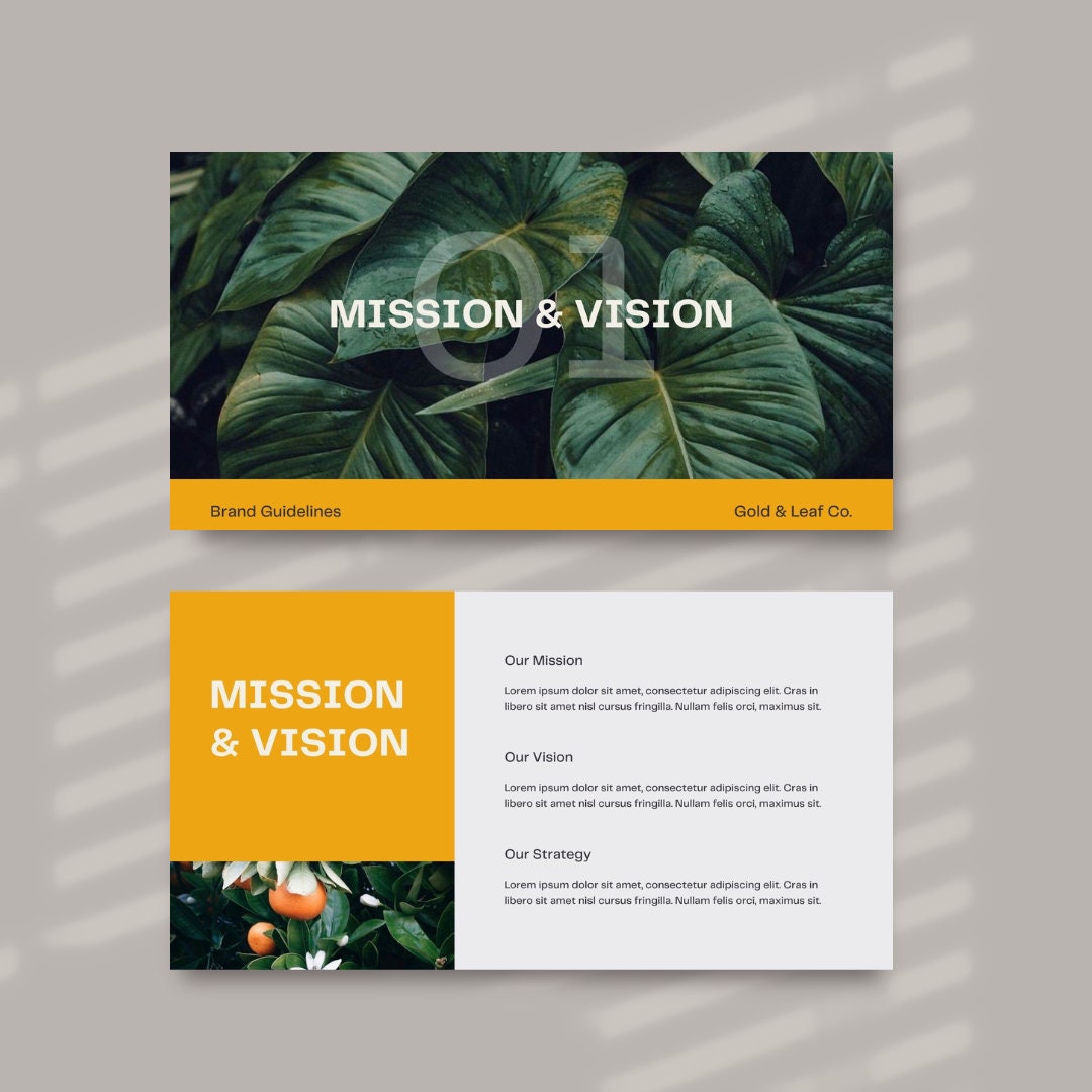 Creative Brand Style Guide Template for Businesses Branding - Etsy