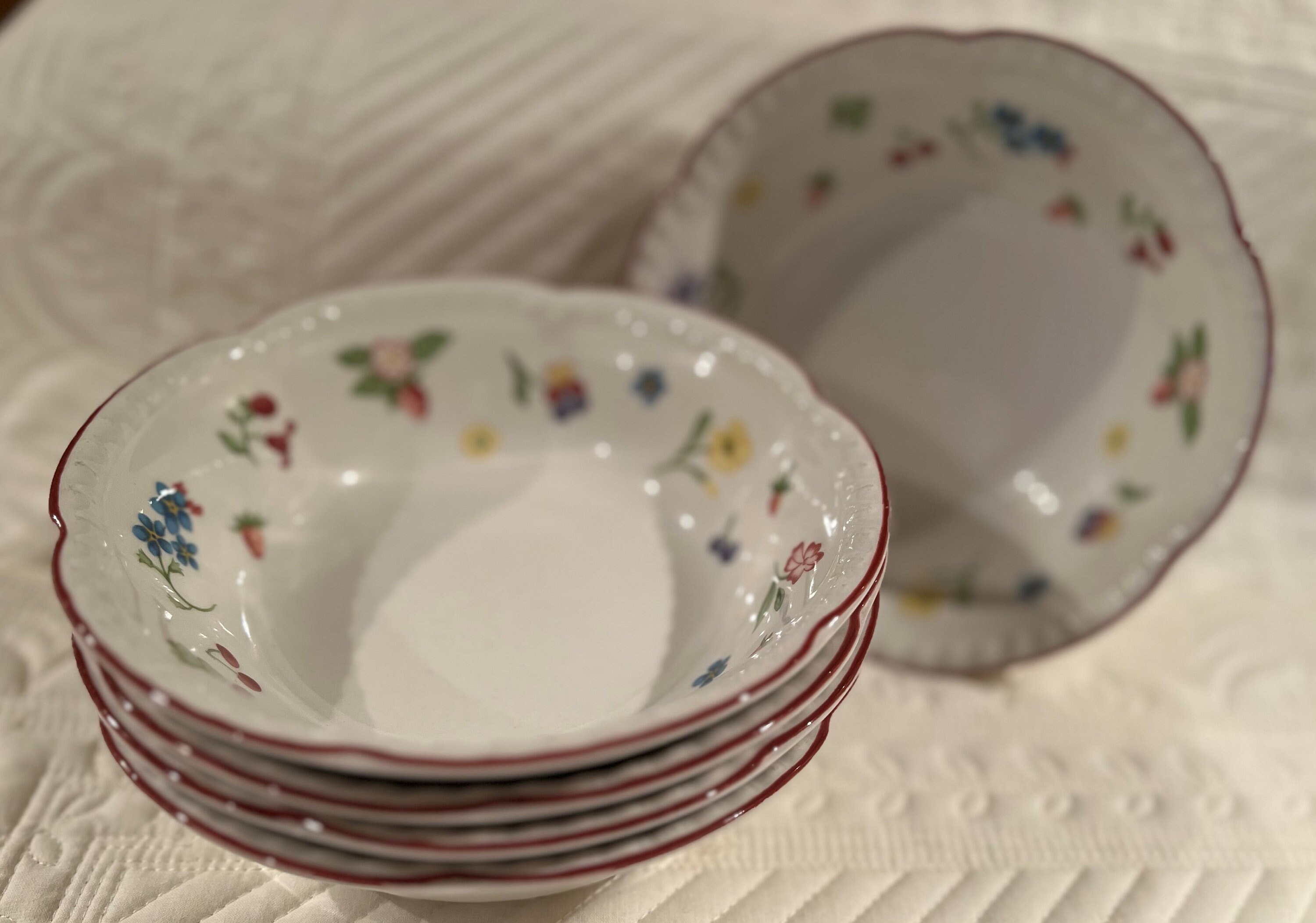 China Dinnerware by Johnson Brothers FLEURETTE Pattern 31 Pieces - Etsy