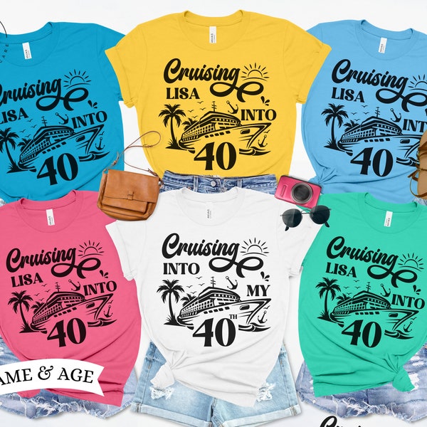 40th Birthday Family Group Shirts - Etsy