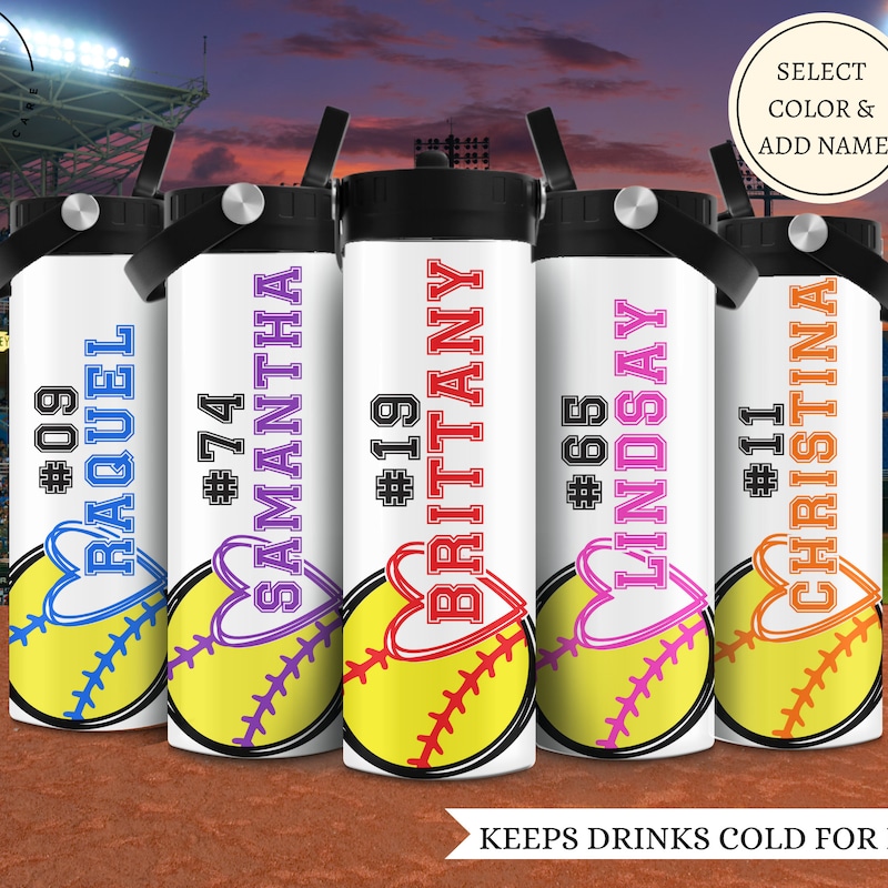 Custom Cups Softball - Etsy