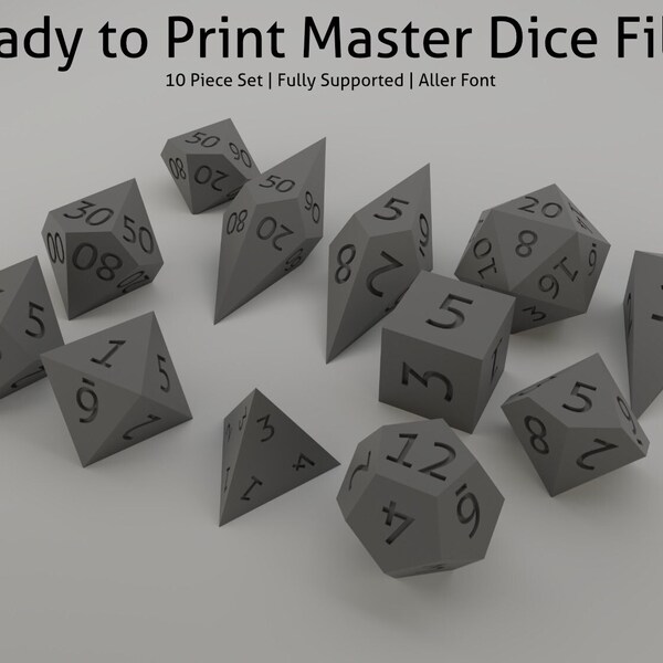 Polyhedral Dice Mold - Etsy