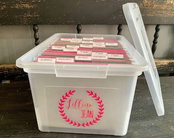Baby File Organizer - Etsy