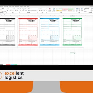 CMR Template Excel - Etsy