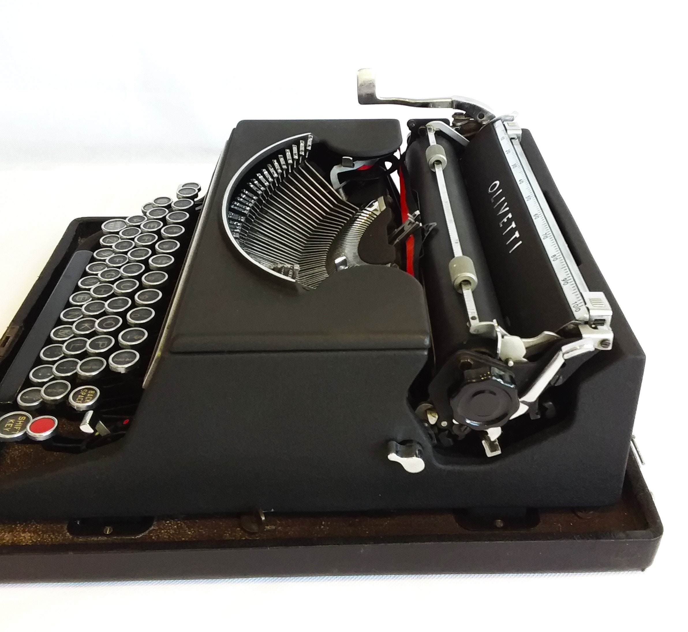 Olivetti Studio 42 Typewriter Manual, Portable, 1953 British Olivetti ...