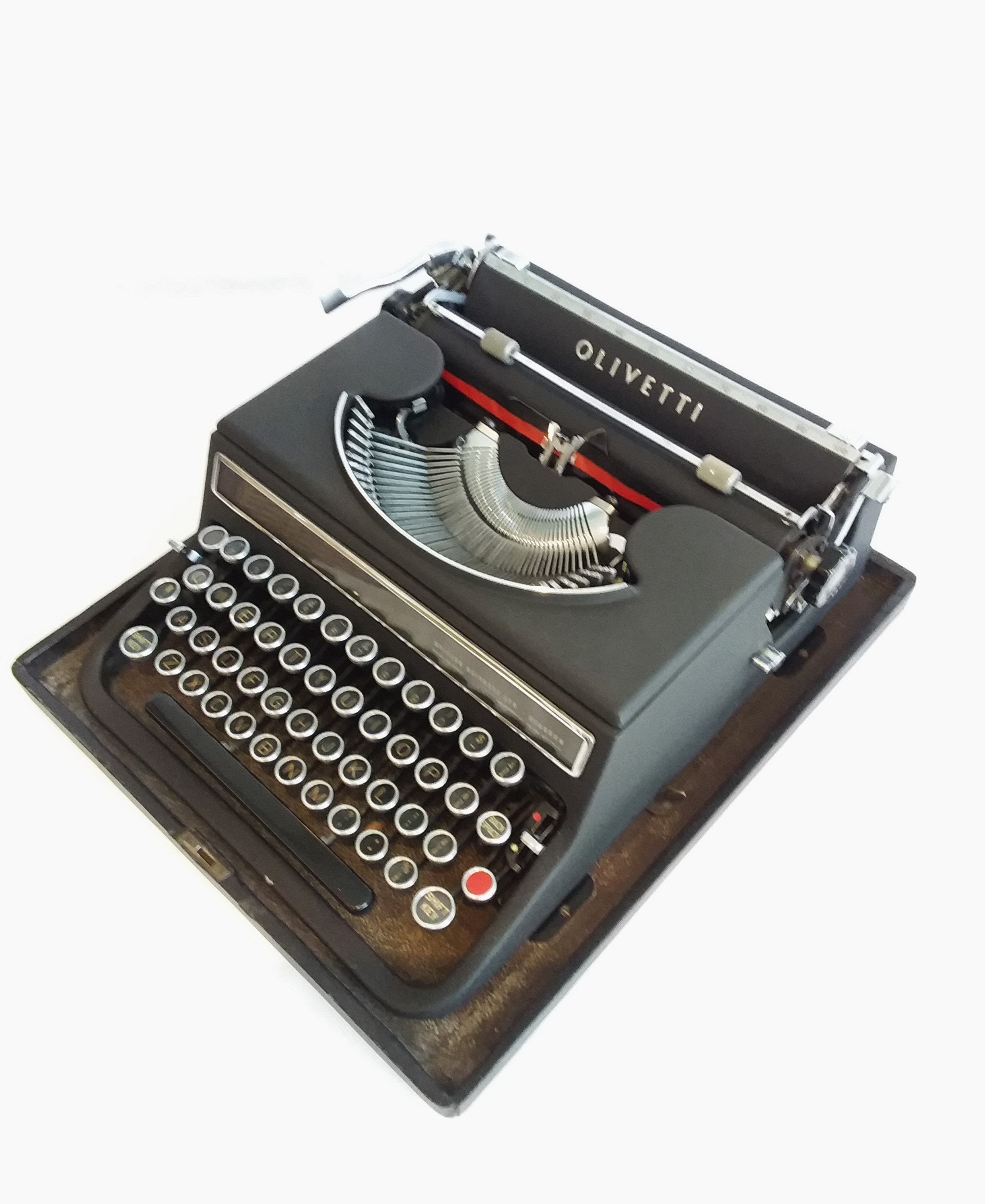 Olivetti Studio 42 Typewriter Manual, Portable, 1953 British Olivetti ...