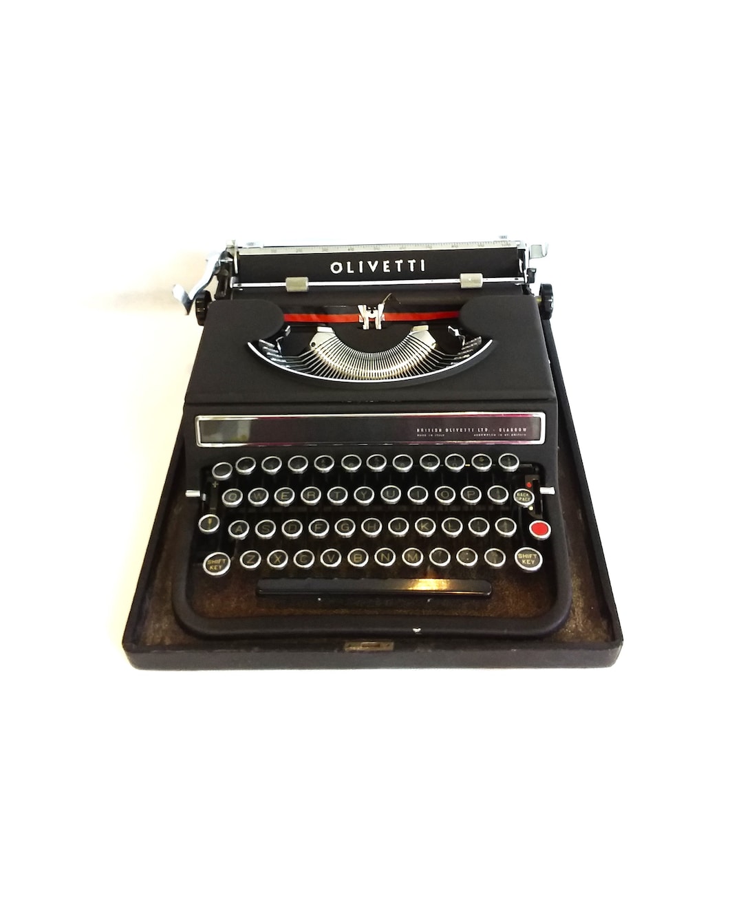 Olivetti Studio 42 Typewriter Manual, Portable, Vintage 1953 British ...