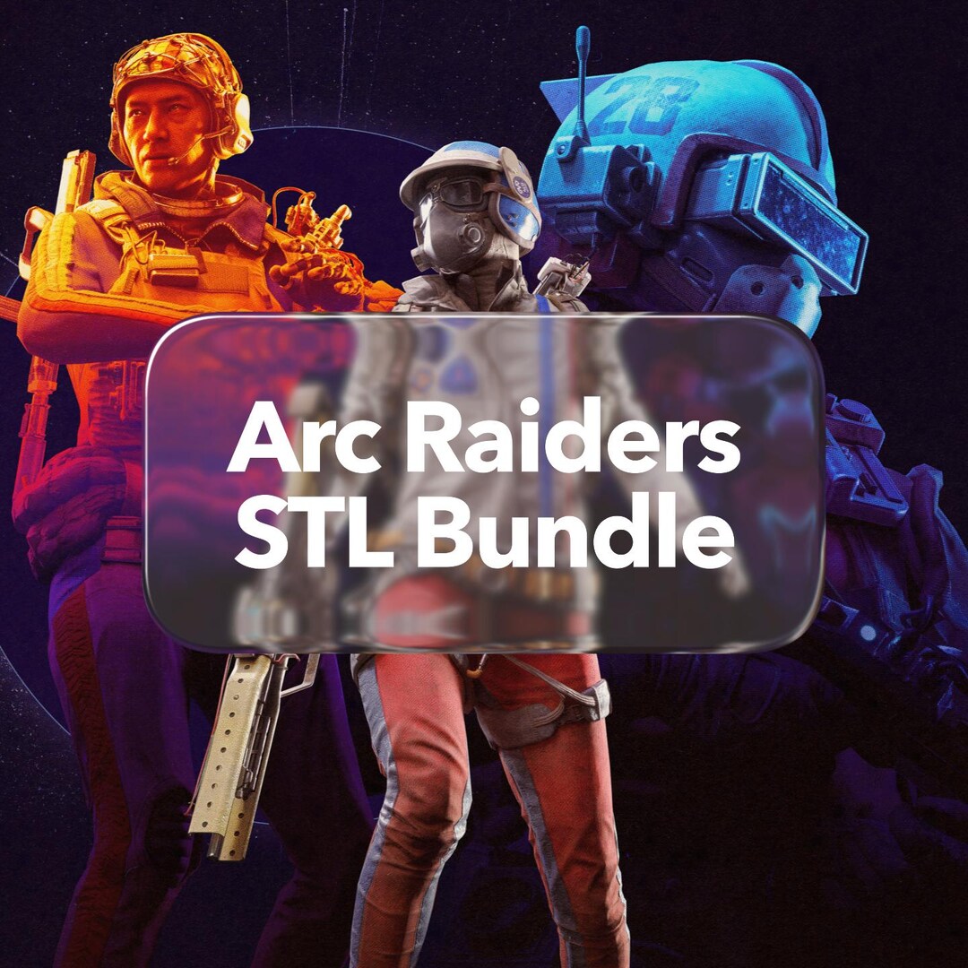 Pack Arc Raiders STL | Robots modulaires | Téléchargement instantané ...