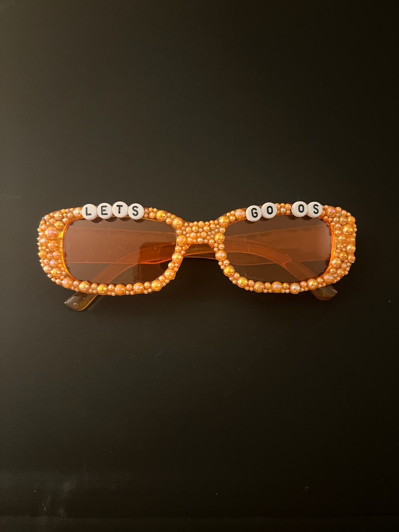Custom Sunglasses | Custom Bead Sunglasses | Custom Bridal Sunglasses ...
