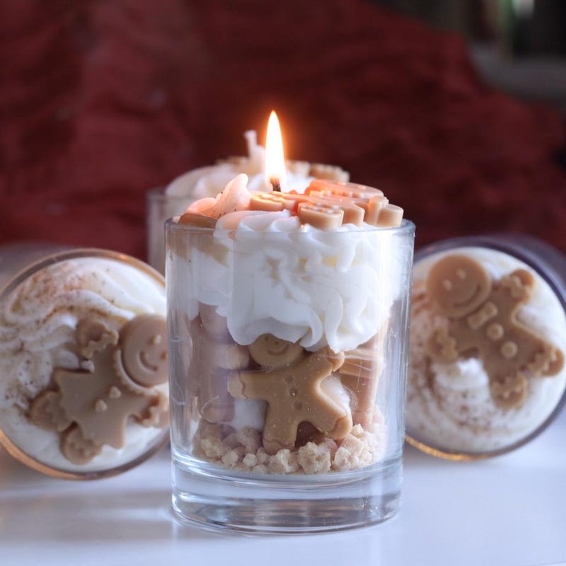 Gingerbread Candles - Etsy