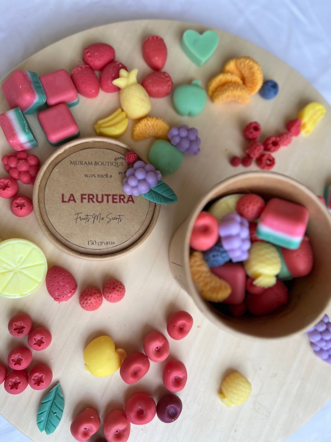 La Frutera Wax Melts Box. Mixed Fruits Scents Box of Long Lasting Melts ...