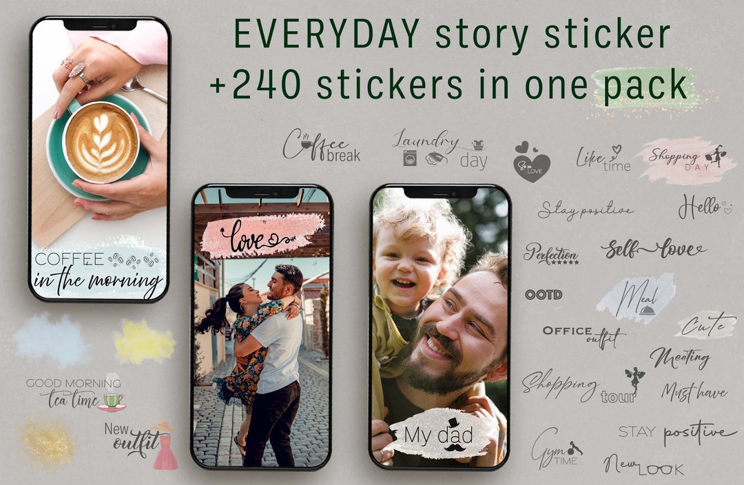 More Than 240 Instagram Story Sticker Sticker Everyday Png Paint Brush ...