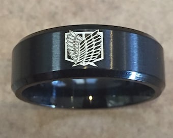 Attack on Titan Ring | Etsy