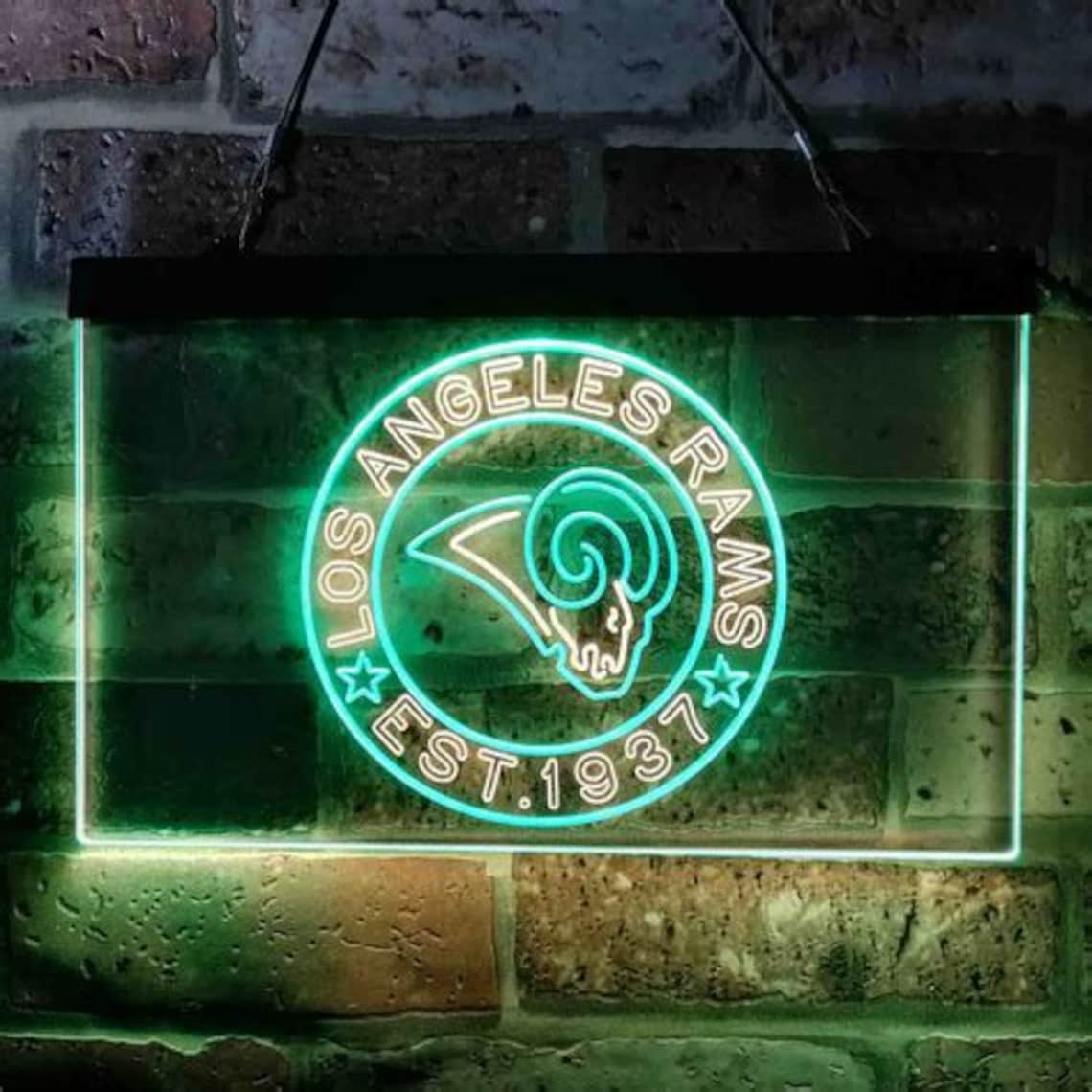 Los Angeles Rams Sign LED Neon Light Sign Football Team - Etsy