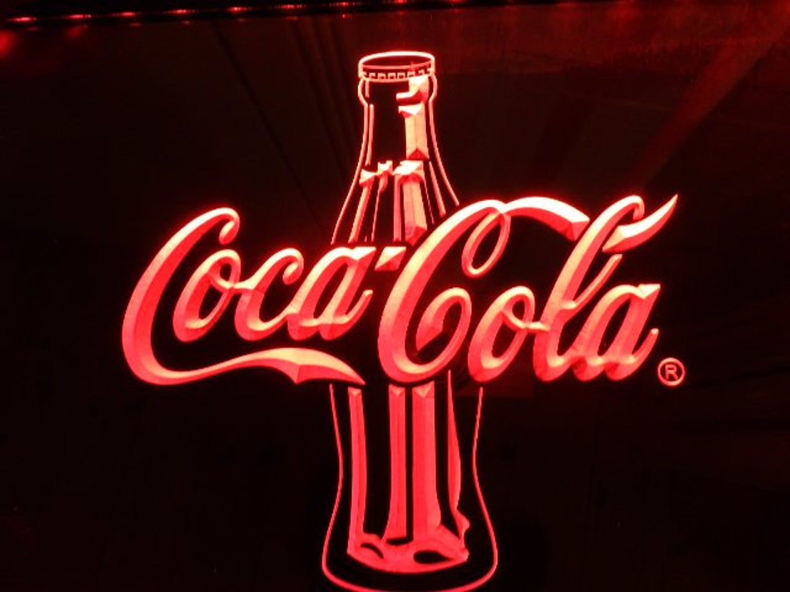 Coca Cola Coca Cola Sign Neon LED Sign Acrylic Coke - Etsy Canada