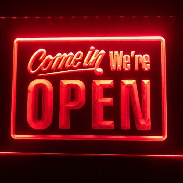 Vintage Open Sign - Etsy