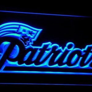 New England Patriots LED Sign Light Game Neon Acrylic Carved Hanging ...