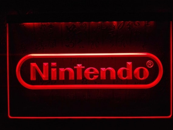 Nintendo Neon Sign Led LED Sign Sign Acrylic Hanging - Etsy UK