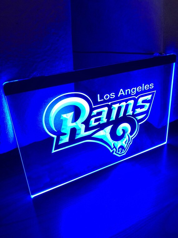 Los Angeles Rams Sign LED Neon Light Sign Football Team | Etsy