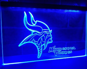 Vikings Neon Sign | Etsy