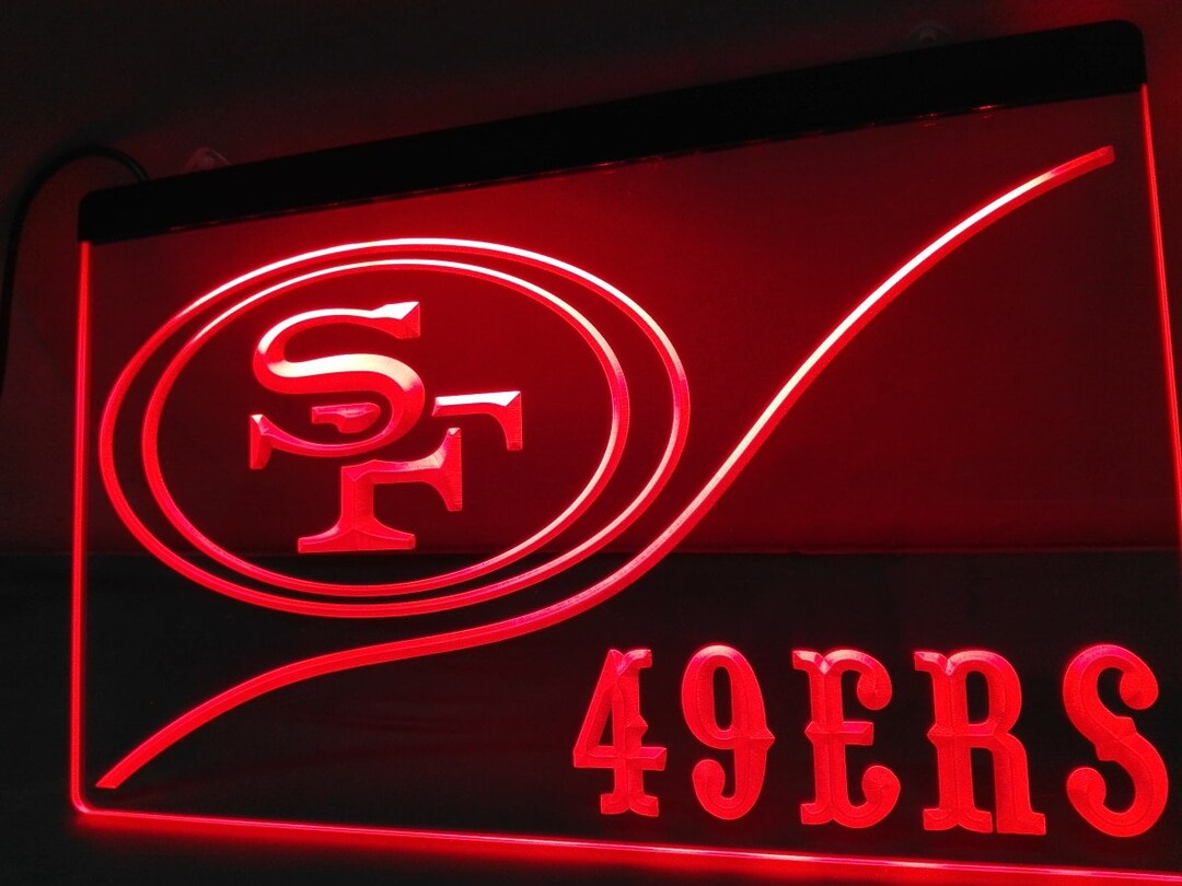 Customizable San Francisco 49ers LED Sign for the Ultimate Fan Cave ...