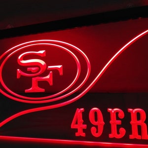 Customizable San Francisco 49ers LED Sign for the Ultimate Fan Cave ...