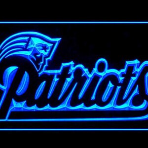 New England Patriots LED Sign Light Game Neon Acrylic Carved Hanging ...