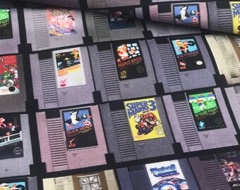 Nintendo Fabric - Etsy