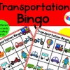 Printable Transportation Theme Activity, Vehicle Activities, Preschool ...