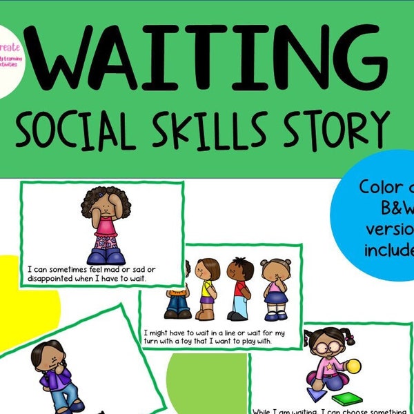 Taking Care of My Body Social Skills Story, Personal Hygiene Social ...