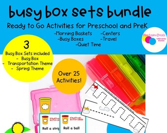Preschool Busy Bags - Etsy
