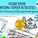 Printable Ocean Theme Learning, Ocean Theme Writing, Preschool Writing ...