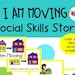 Moving Social Skills Story, Printable Social Story, New House Story ...