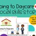 Going to Daycare Social Skills Story, Printable Social Skills Story ...