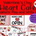 Valentine's Day Dramatic Play Set, Heart Cafe Play, Pretend Play Coffee ...