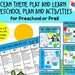 Ocean Theme Homeschool Lesson Plan, Ocean Preschool Plan, Ocean Theme ...