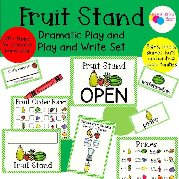 Dramatic Play - Etsy