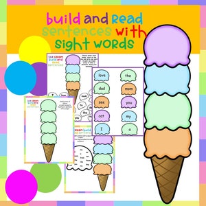 Sight Word Activity for Prek, Kindergarten and 1st Grade. Read and ...